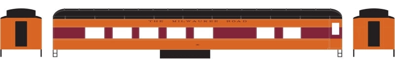 HO Heavyweight Diner, Milwaukee Road (MILW) #151 (ATH79459) – Nankin Hobby