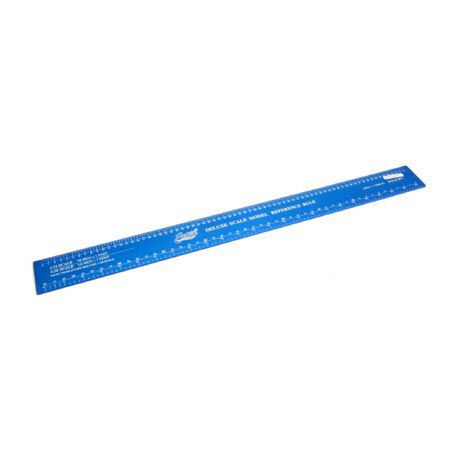 12" Aluminum 1/35, 1/24, 1/25 Scale Model Ruler (EXL55779) – Nankin Hobby