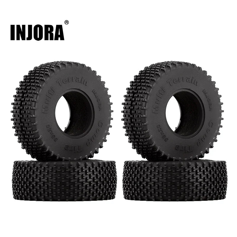 Comp Pin 1.0" S5 Super Soft Compound Tires 55x20mm for 1/24-1/18 Rock ...