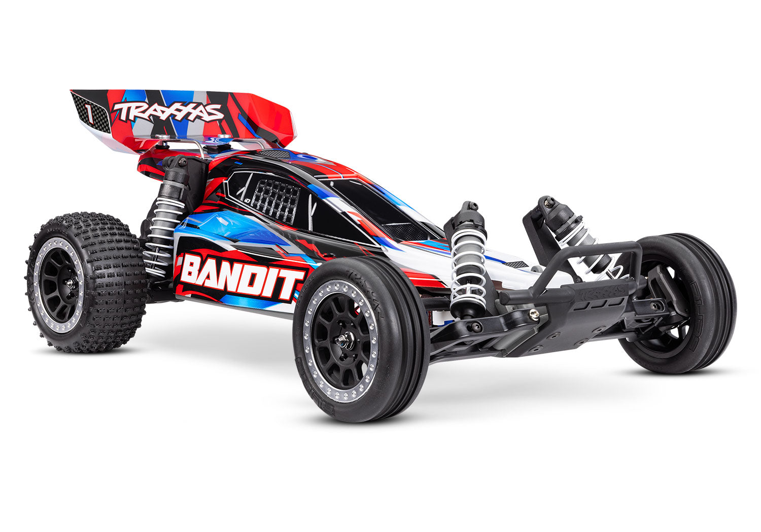 1/10 Bandit HD Ready to Run with Battery and USB-C Charger (Red) (TRA2 ...