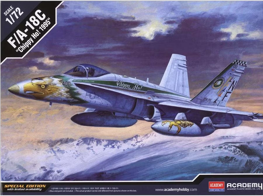 1/72 F/A-18C "Chippy Ho! 2009" Special Edition Plastic Model Kit (ACYS ...
