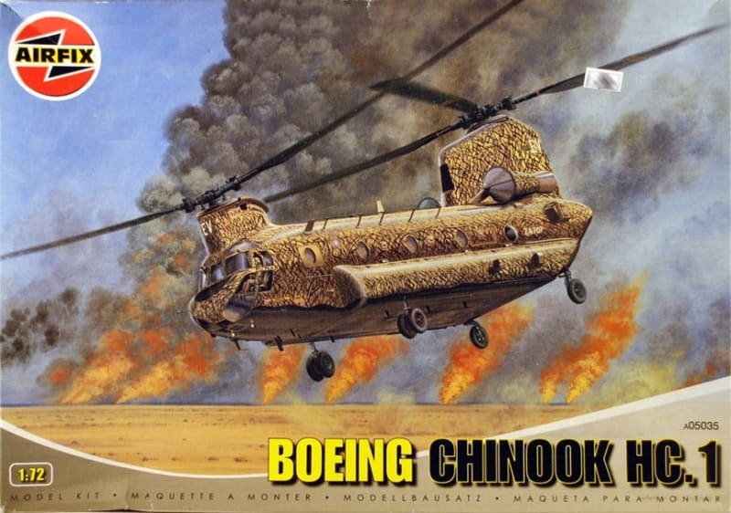 1/72 Boeing Chinook HC.Mk.1 Plastic Model Kit (ARXS5035) – Nankin Hobby