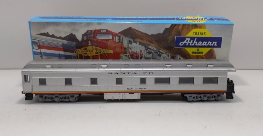 HO ATSF Silver "San Joaquin" STD Observation Car Kit (ATH2480) – Nankin ...