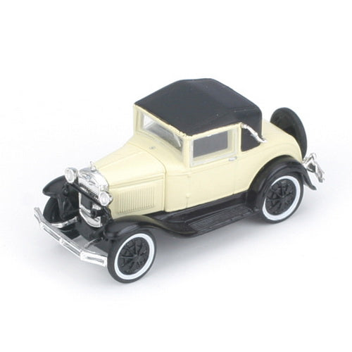 HO Ford Model A Sport Coupe, Cream (ATH26383) – Nankin Hobby