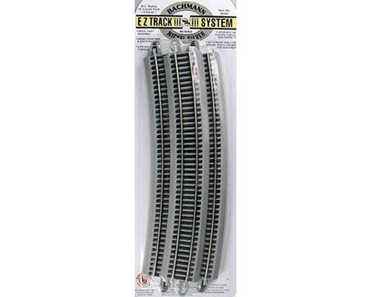HO Nickel Silver E-Z Track System - 18 Degree Curved Track (35.5" Radi ...