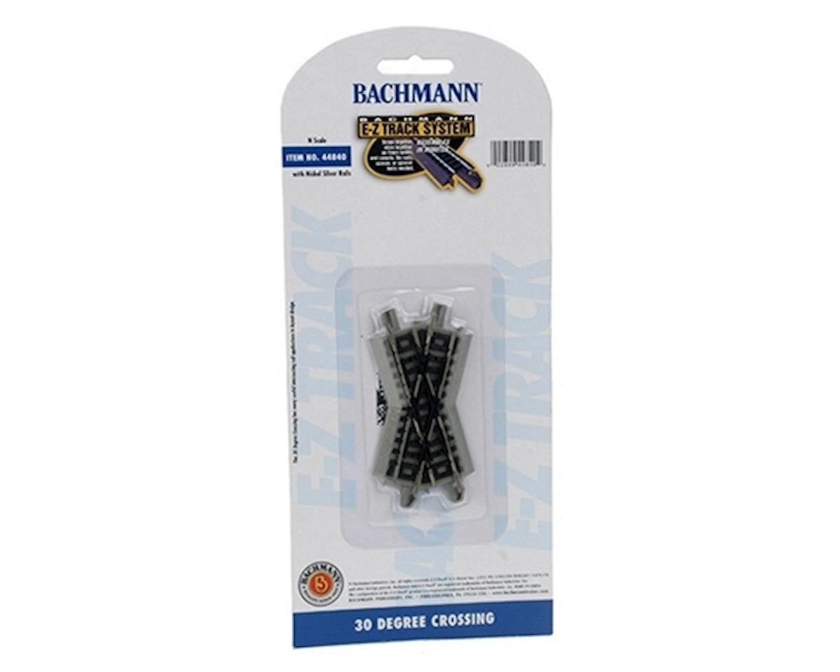 N Nickel Silver E-Z Track System - 30-Degree Crossing (BAC44840 ...