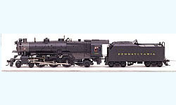 HO Steam K4 4-6-2 Pacific PoweRed PRR #1361 with Tender Post War with ...