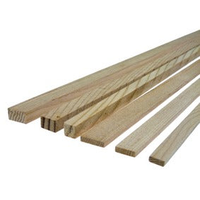 3/16"x1/2"x36" Spruce Spar Stock (1) (BNM5548) – Nankin Hobby