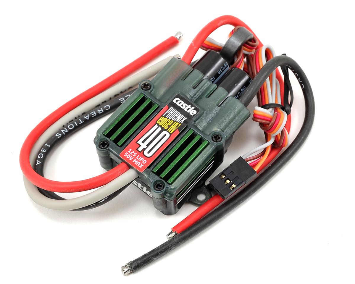 Phoenix Edge 40HV: 50V 40-Amp Brushless ESC (CSE010010700) – Nankin Hobby