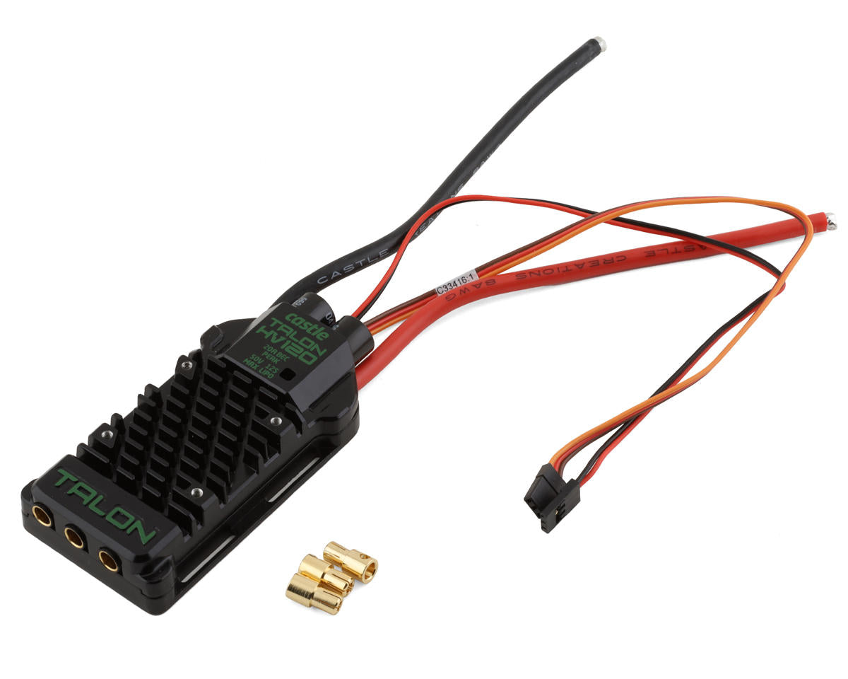 Talon 120HV: 50V 120-Amp Brushless ESC (CSE010013100) – Nankin Hobby