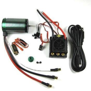 Mamba Monster 1/8 Brushless Combo, 5mm Shaft, 2650kV (CSEC6202 ...
