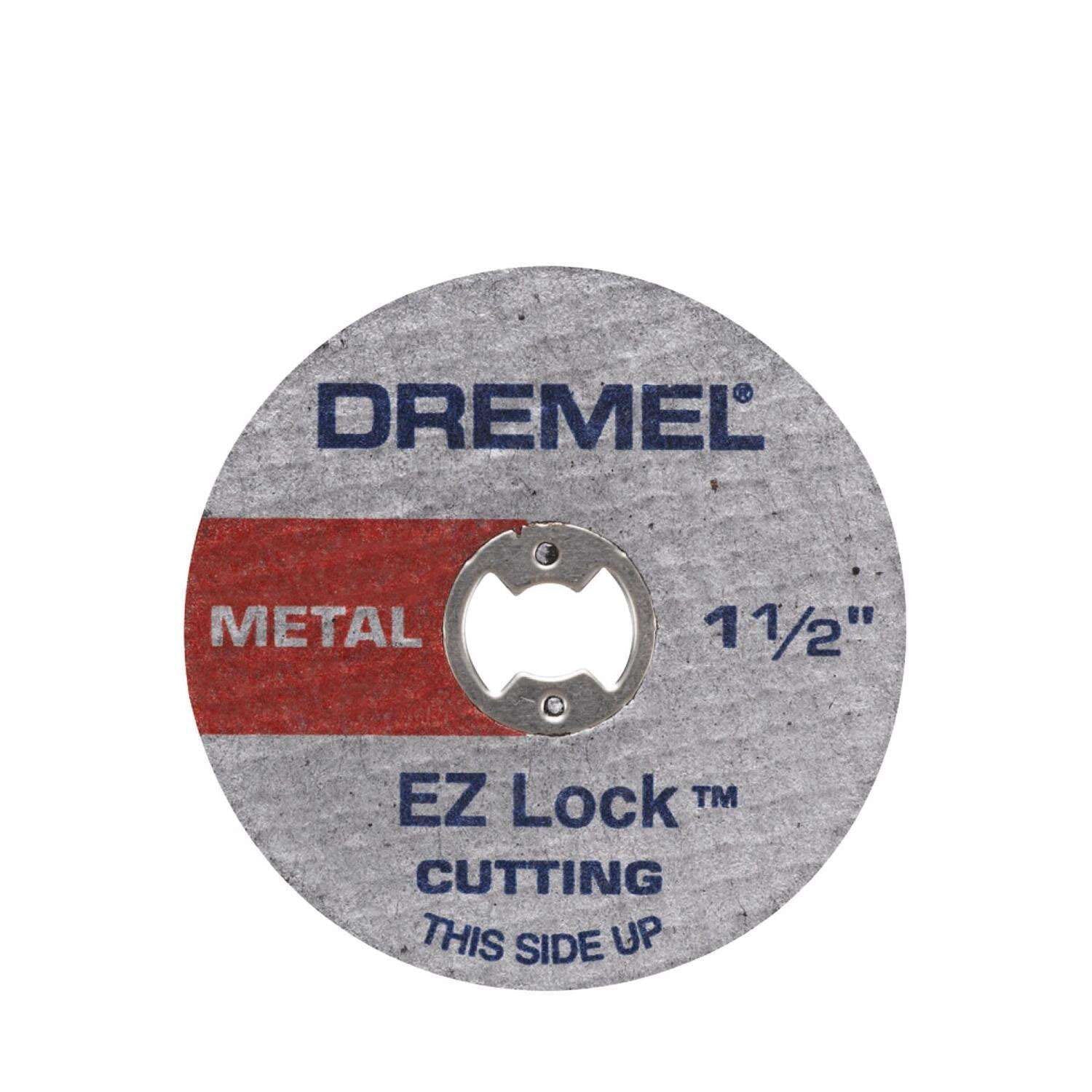 EZ Lock 1.5" Diameterx0.125" Fiberglass Metal Cut-Off Wheel (5) (DREEZ ...