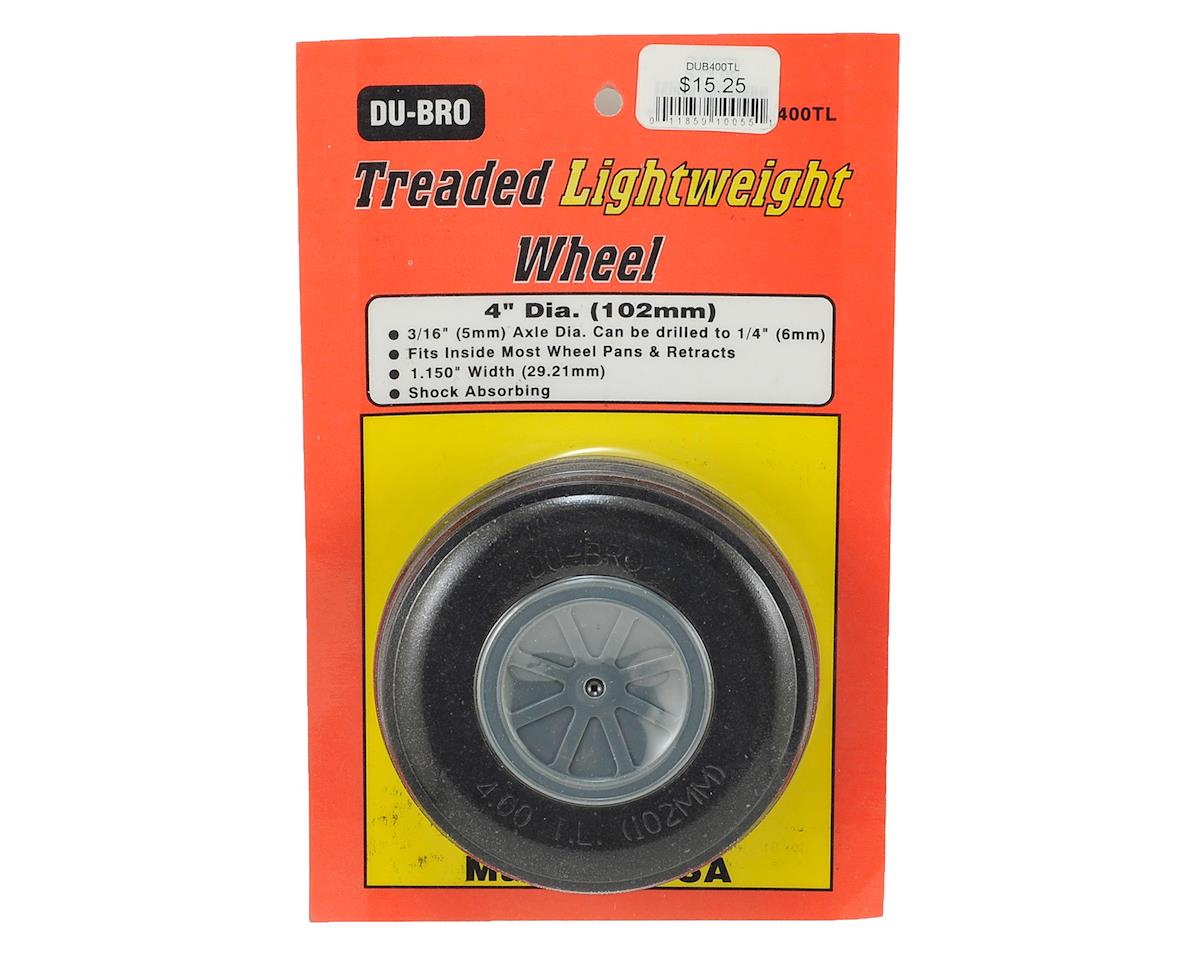 4" Treaded Lite Wheel (DUB400TL) – Nankin Hobby