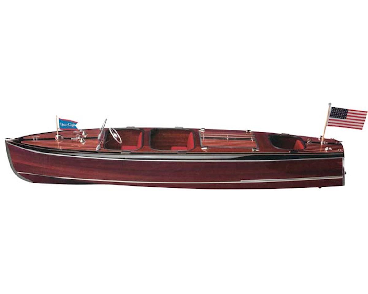 Chris Craft Triple Cockpit Barrel Back Wooden Model Kit (DUM1241 ...