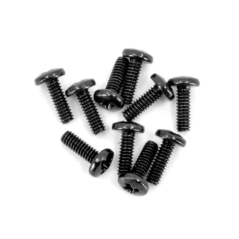2x6mm Plastic Gear Servo Screw (FUTFSH52) – Nankin Hobby