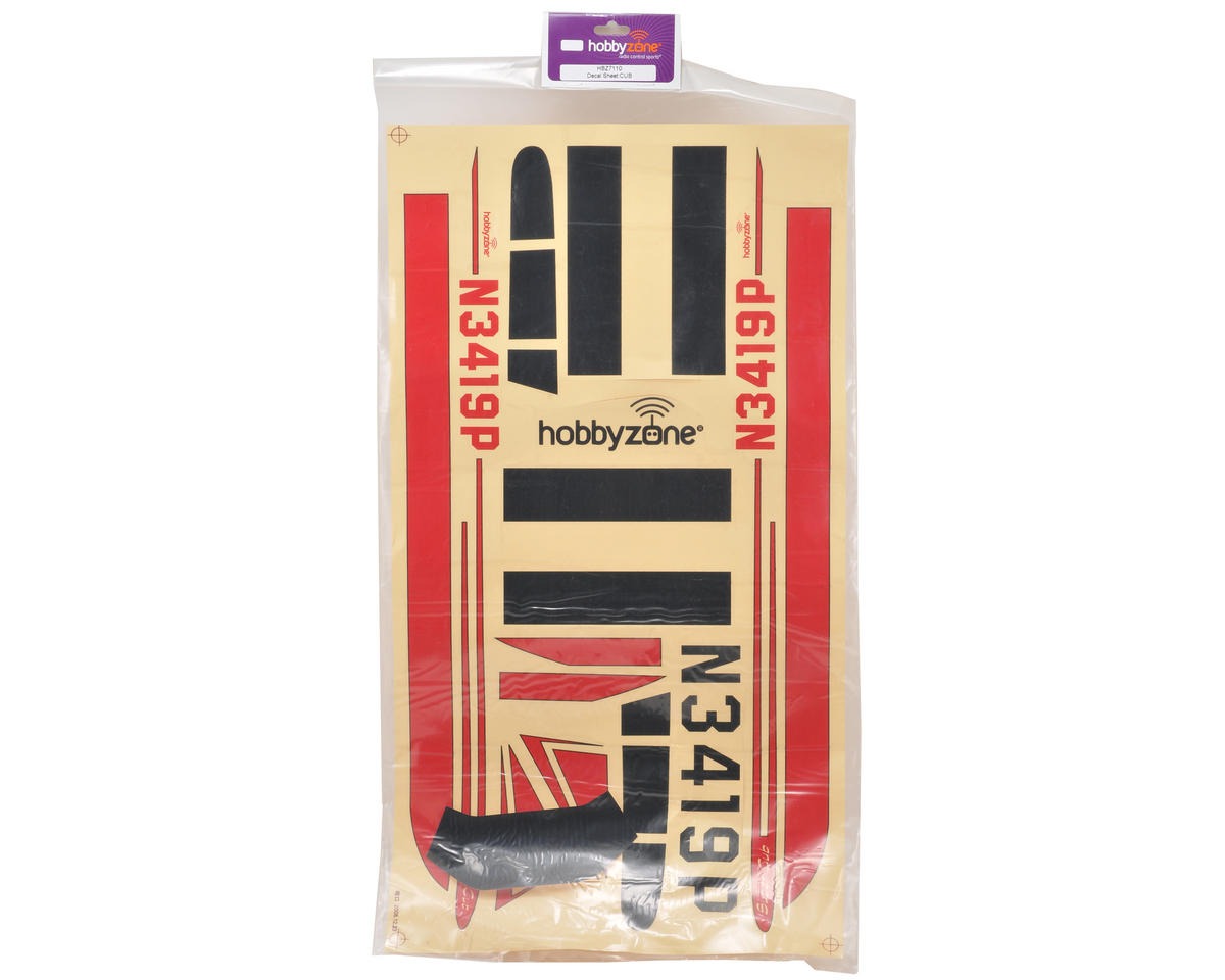 Decal Sheet: Super Cub (HBZ7110) – Nankin Hobby