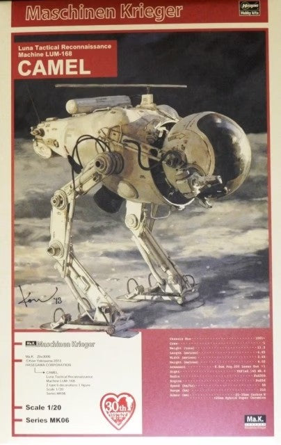 1/20 Luna Tactical Reconnaissance LUM-168 Camel Plastic Model Kit (HSG ...