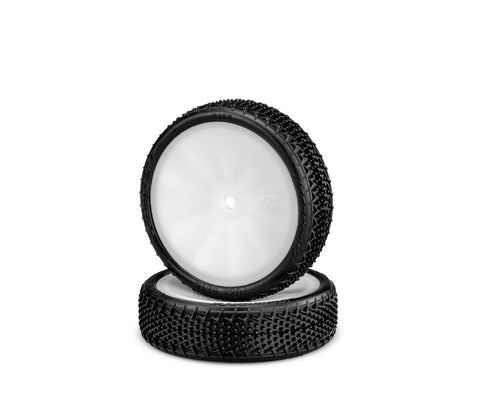 Fuzz Bite 1/10 Pre-Mounted Low Profile 2WD Front Tires on 3376W Wheels ...