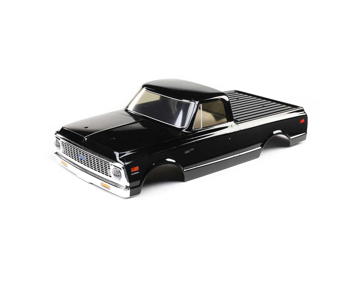 1972 Chevy C10 Black Painted Body for V100 (LOS230101) – Nankin Hobby