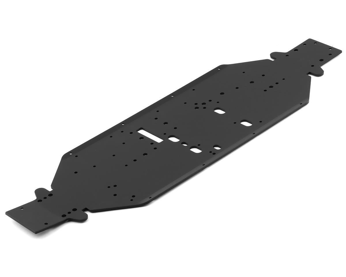 Chassis with Brace Plate 4mm Black for DBXL 2.0 (LOS251113) – Nankin Hobby