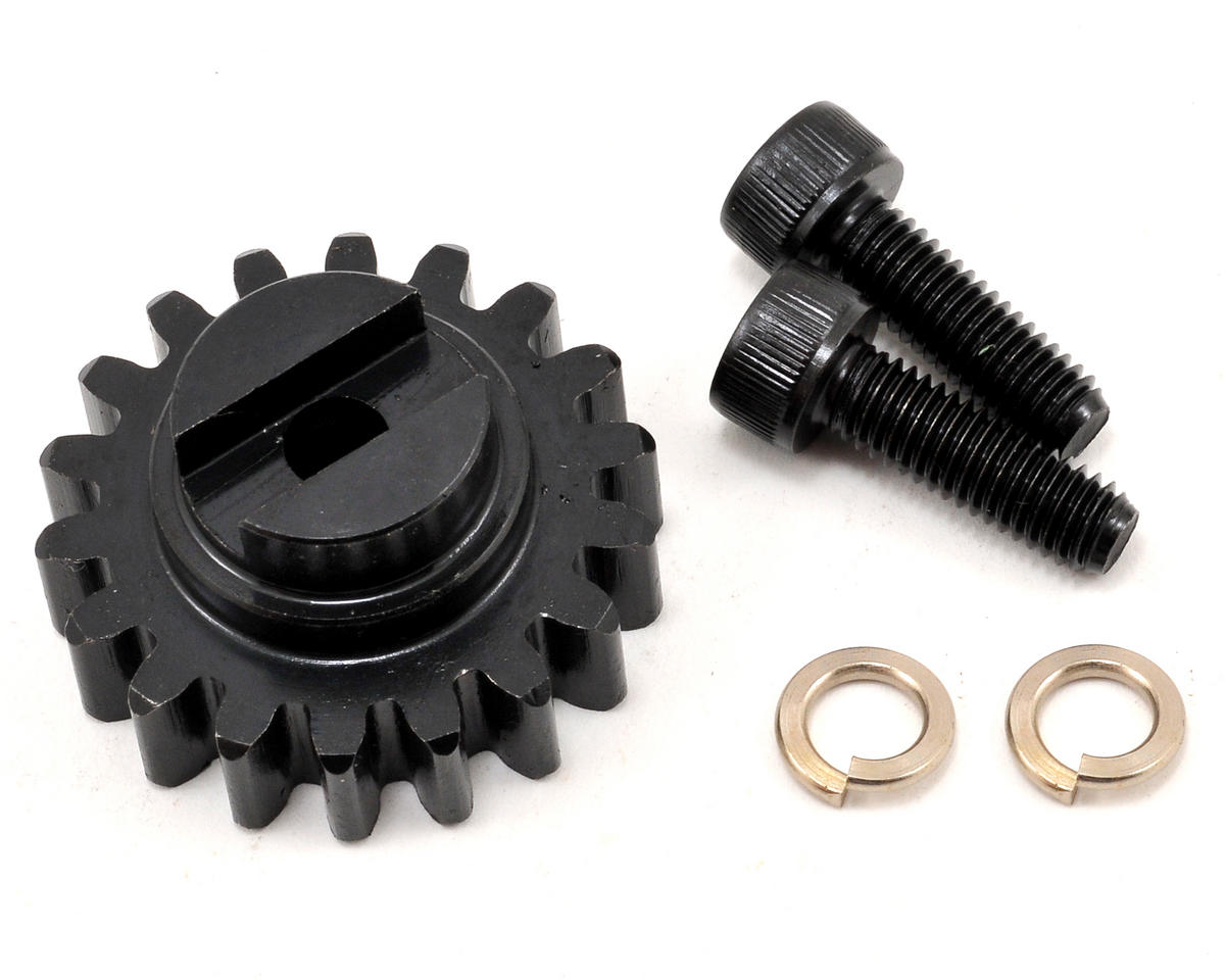 Pinion Gear and Hardware Mod1.5 18T for 5IVE-T/MINI WRC (LOSB5046 ...