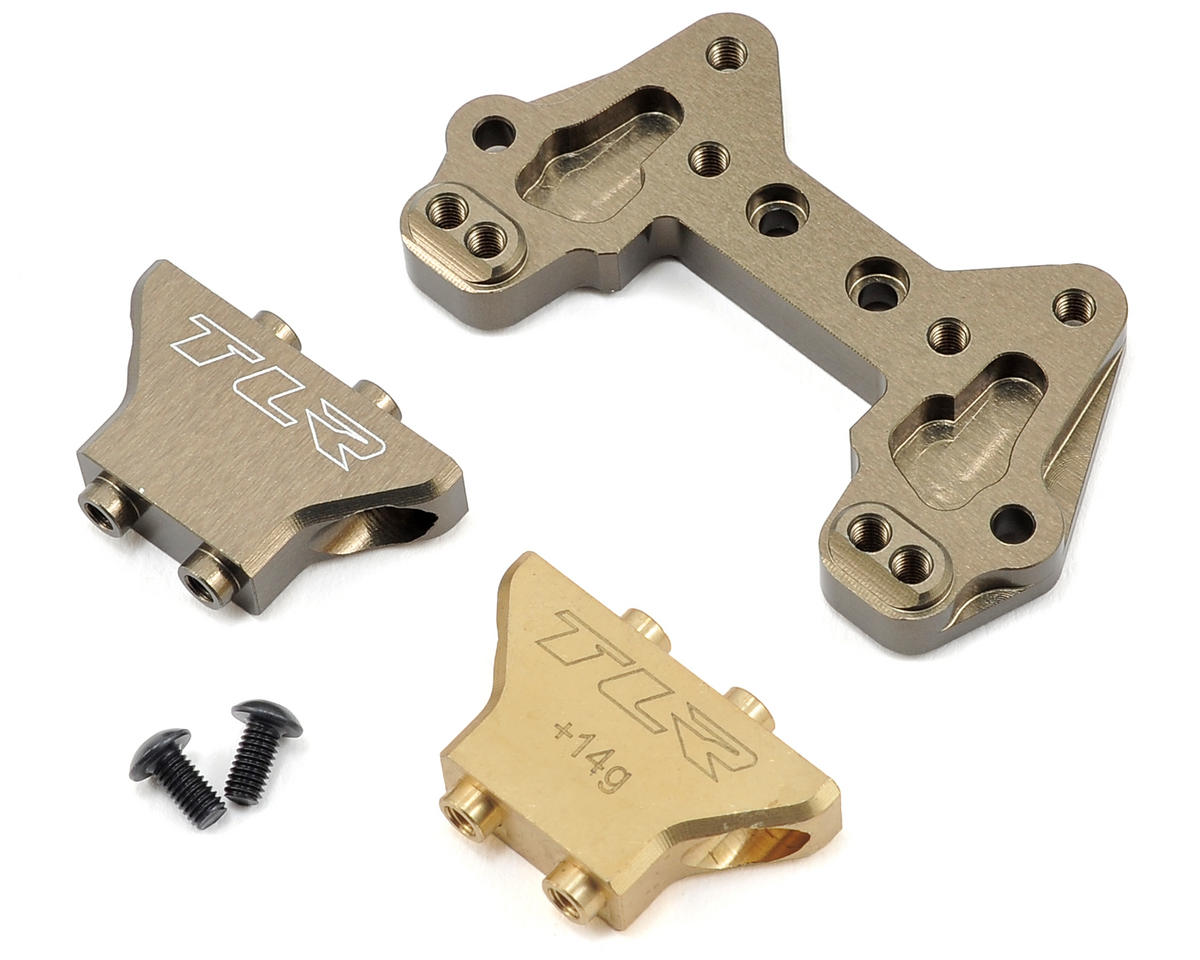 Brass Mid Motor Rear Camber Tower (TLR334019) – Nankin Hobby