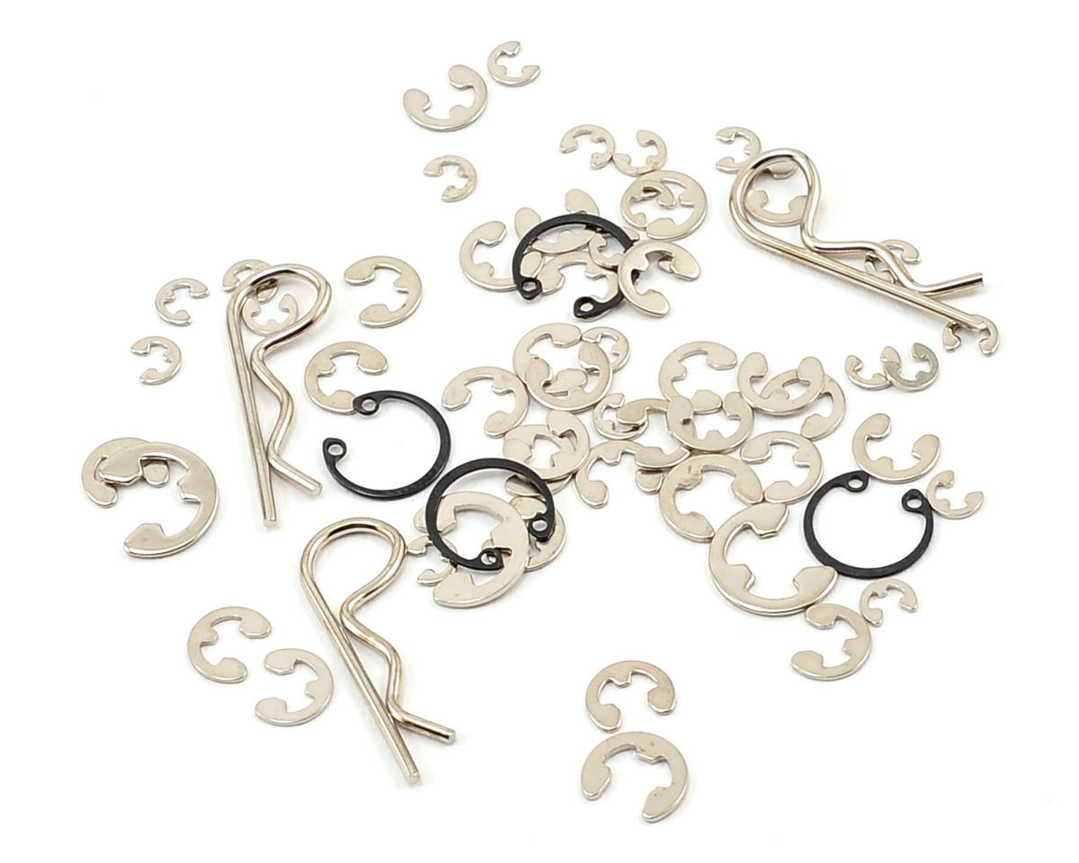 E-Clip and C-Ring Assortment (TRA1633) – Nankin Hobby