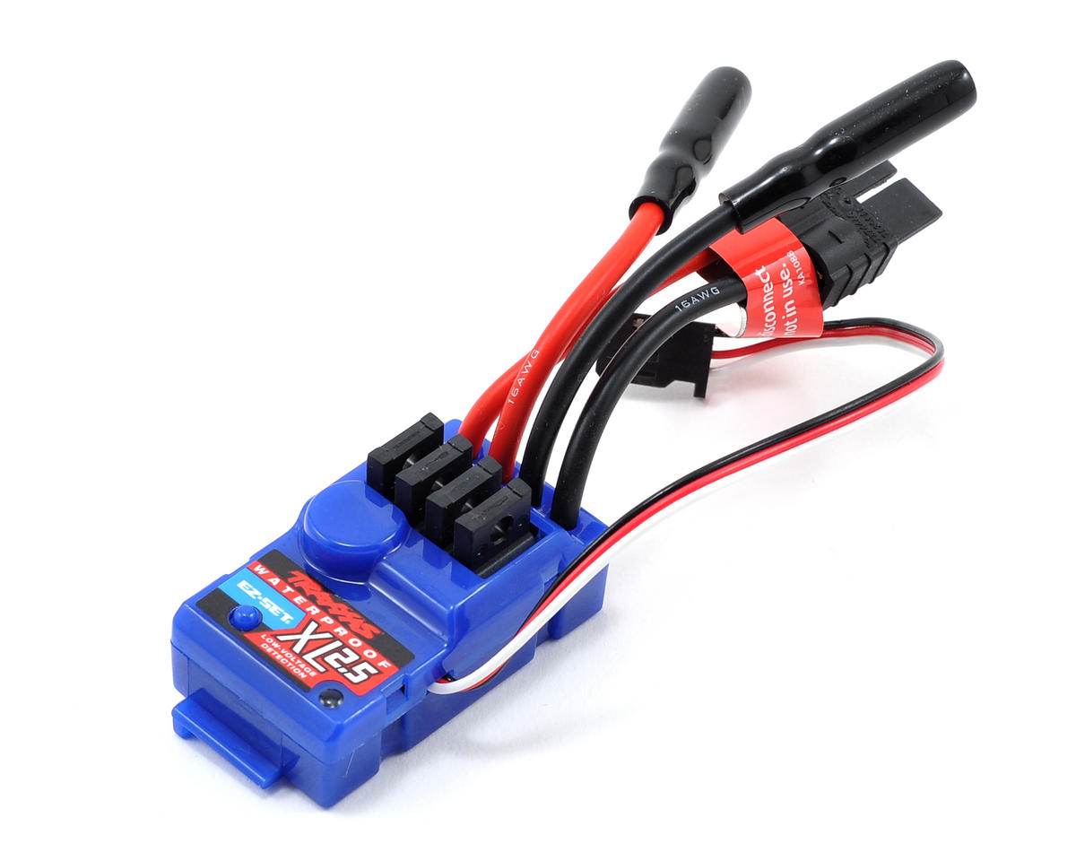 XL-2.5 Waterproof Brushed ESC (TRA3024R) – Nankin Hobby
