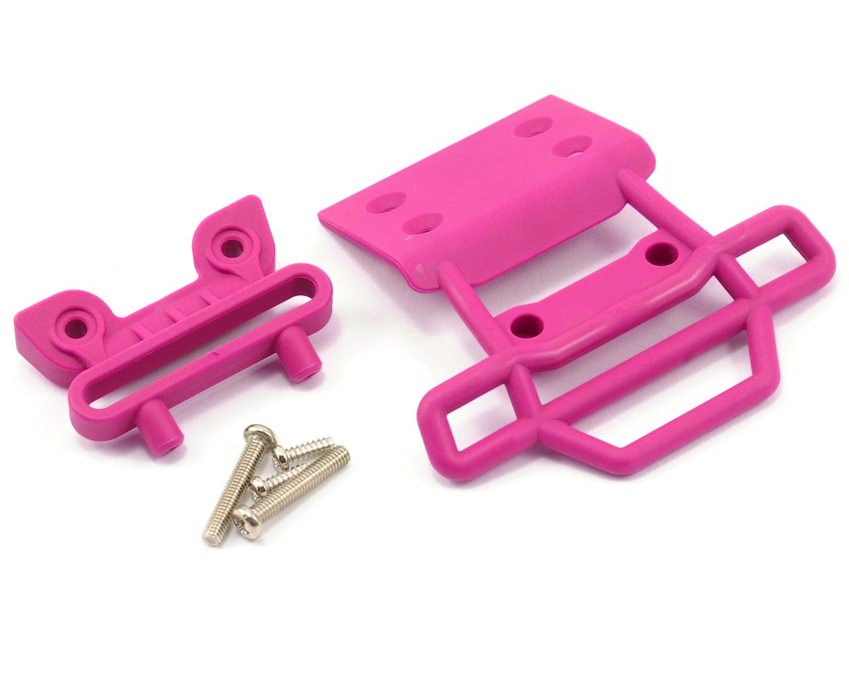 Front Bumper Pink with Bumper Mount for Stampede (TRA3621P) – Nankin Hobby
