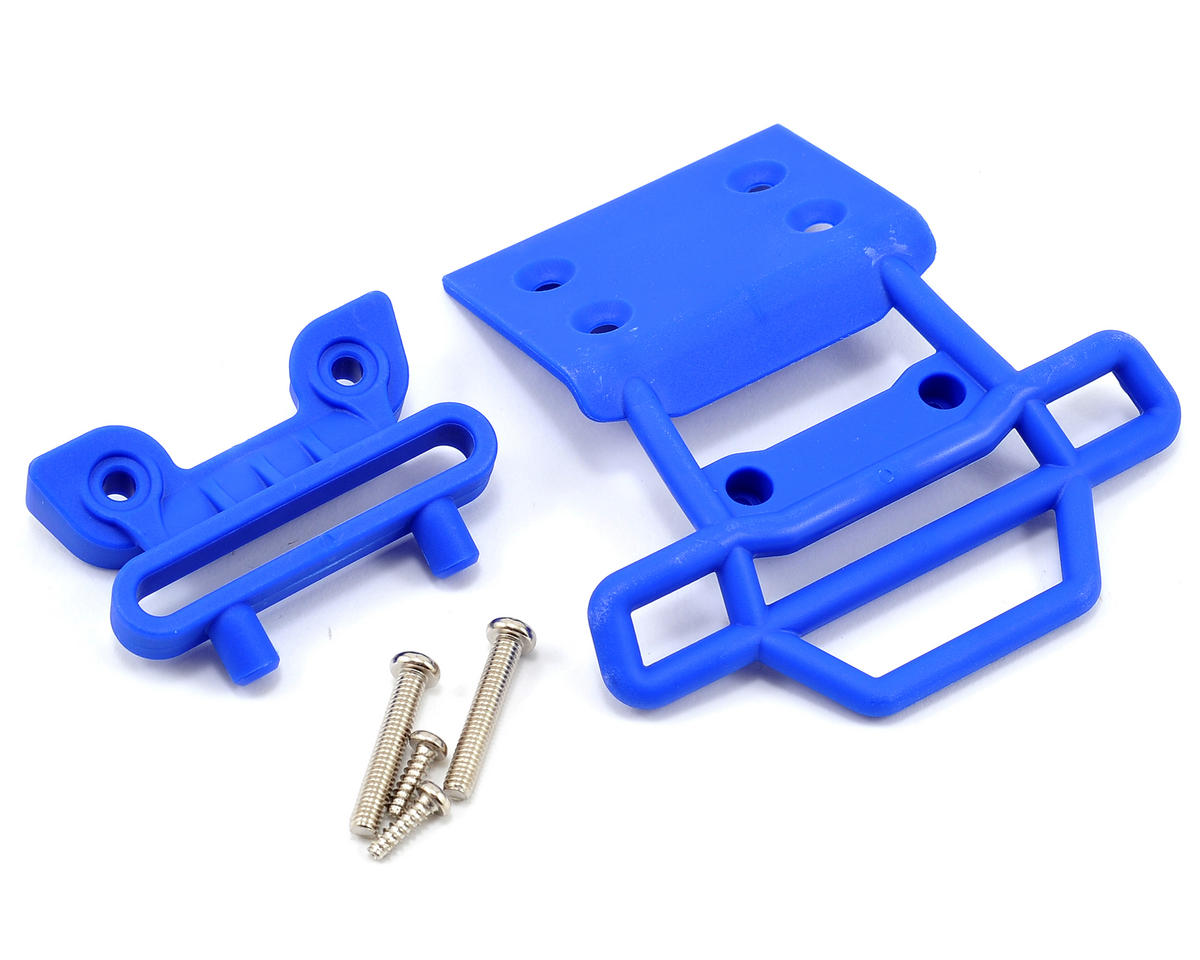 Front Bumper Blue with Bumper Mount for Stampede (TRA3621X) – Nankin Hobby