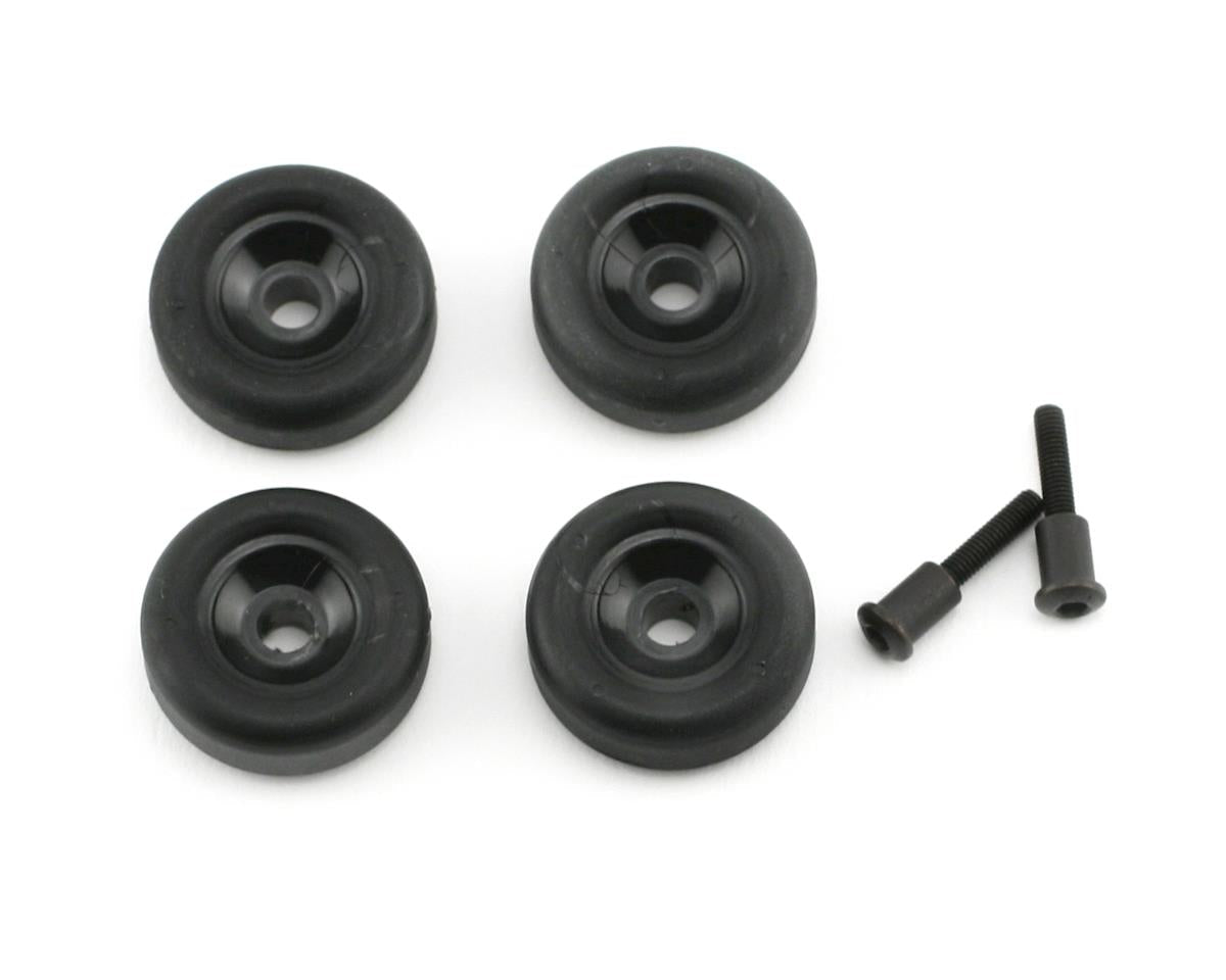 Wheelie Bar Wheels and Axles (2) (TRA4976) – Nankin Hobby