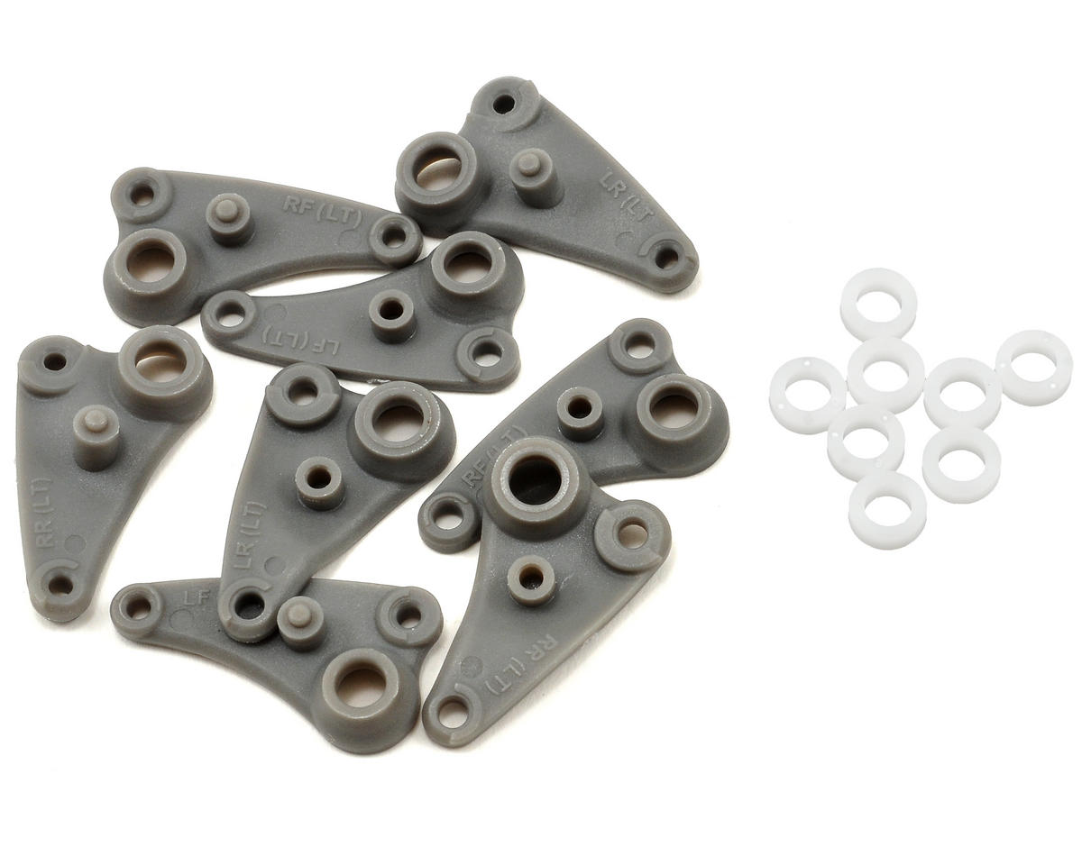 Long Travel Rocker Arm Set with Plastic Bushings for 1/16 Summit (TRA7 ...