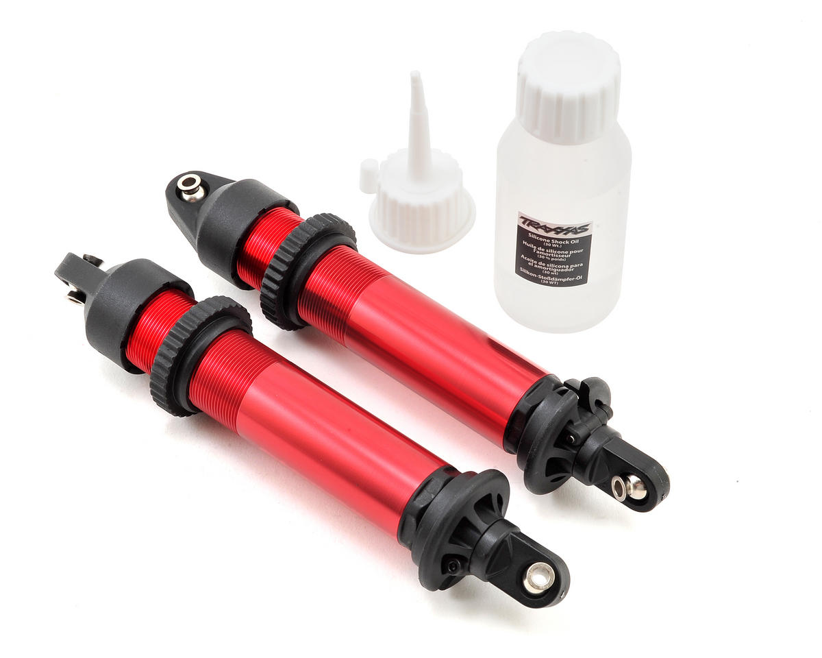 Aluminum GTX Shocks Red for X-Maxx/XRT (2) (TRA7761R) – Nankin Hobby