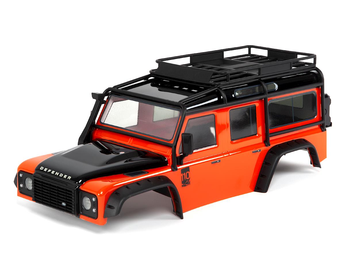 Land Rover Defender Complete Prepainted Orange Body for TRX-4 (TRA8011 ...