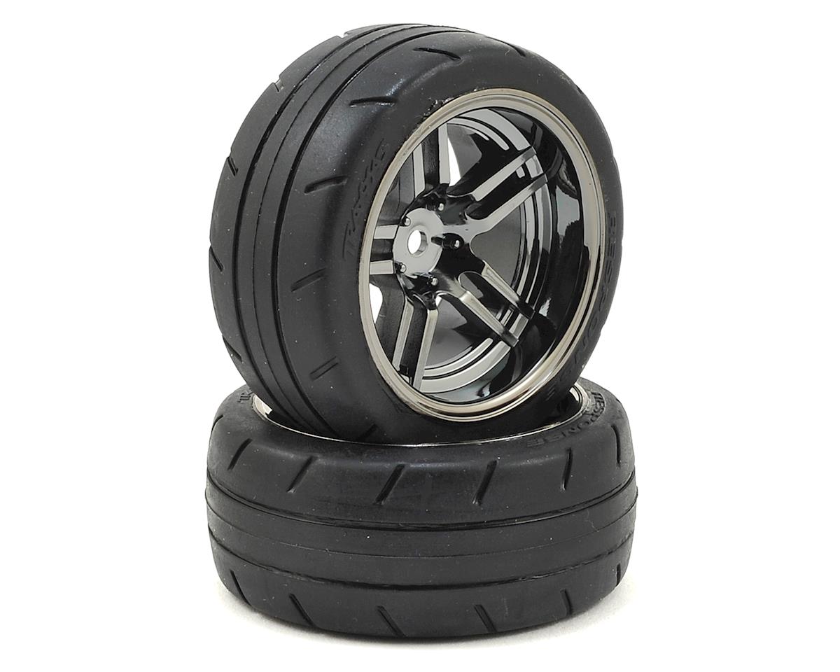 Response Touring 1.9" Extra Wide Rear Premounted Tires with Black Chro ...