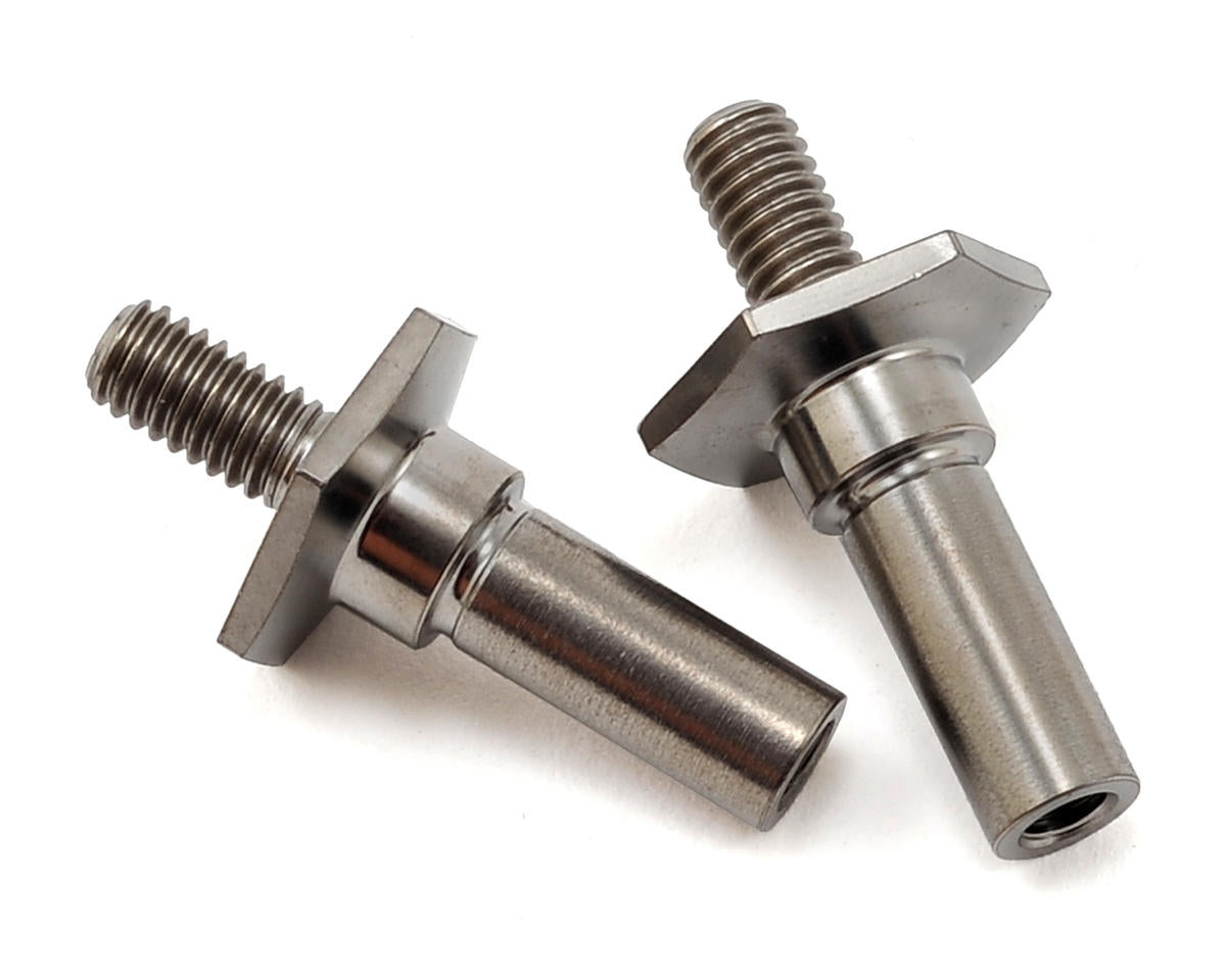 Titanium Front Axles for B6 (2) (ASC91683) – Nankin Hobby