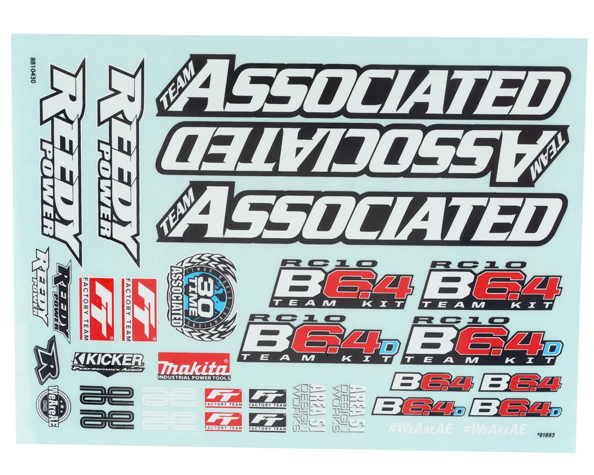 Decal Sheet for B6.4 (ASC91993) – Nankin Hobby