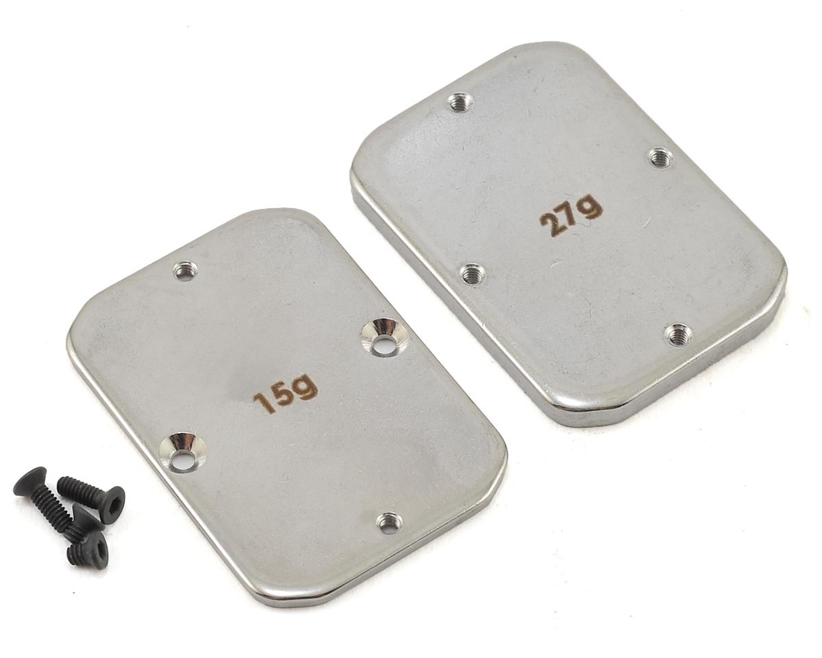 Steel Chassis Weights 15g and 27g for B64 (ASC92101) – Nankin Hobby