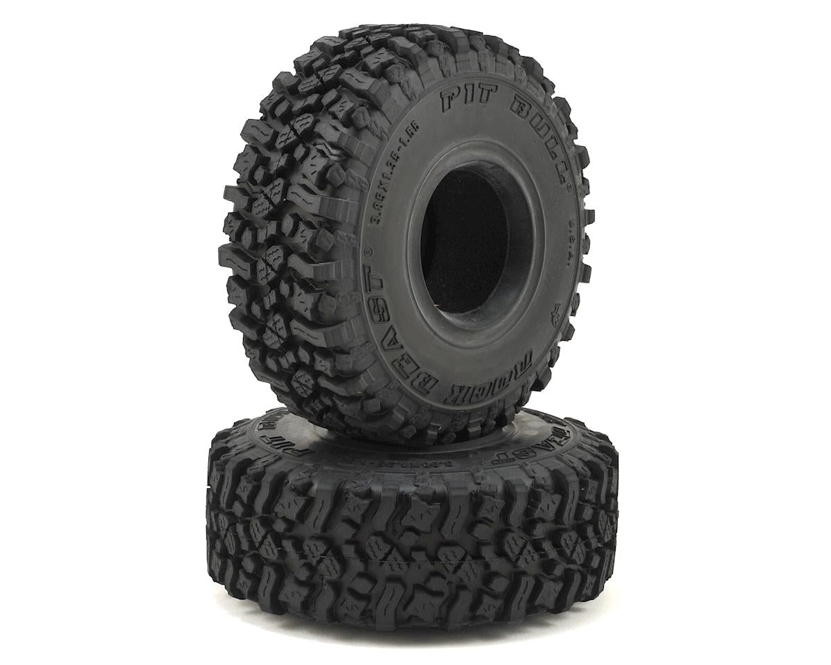 Rock Beast 1.55" Alien Compound Scale Rock Crawler Tires with Foams (2 ...
