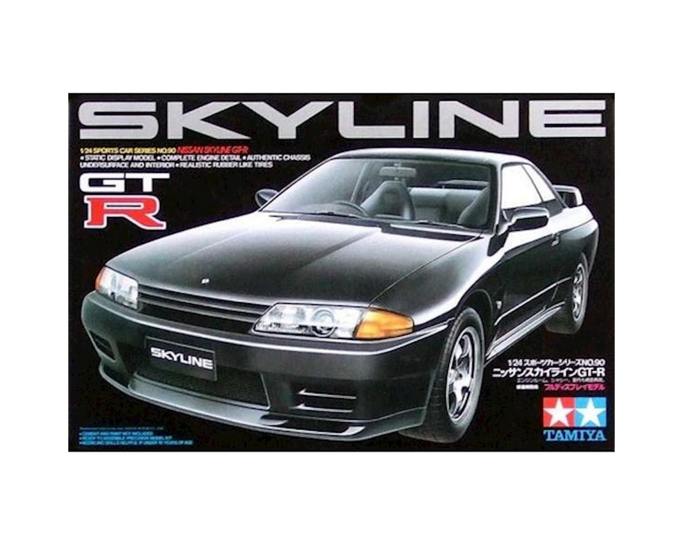 1/24 Scale GTR Nissan Skyline Plastic Model Kit (TAM24090) – Nankin Hobby
