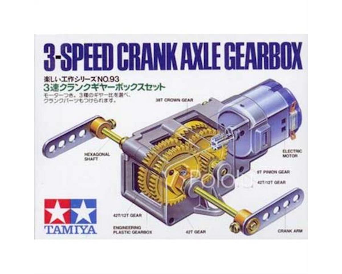 3-Speed Crank Axle Gearbox Kit with Motor (TAM70093) – Nankin Hobby