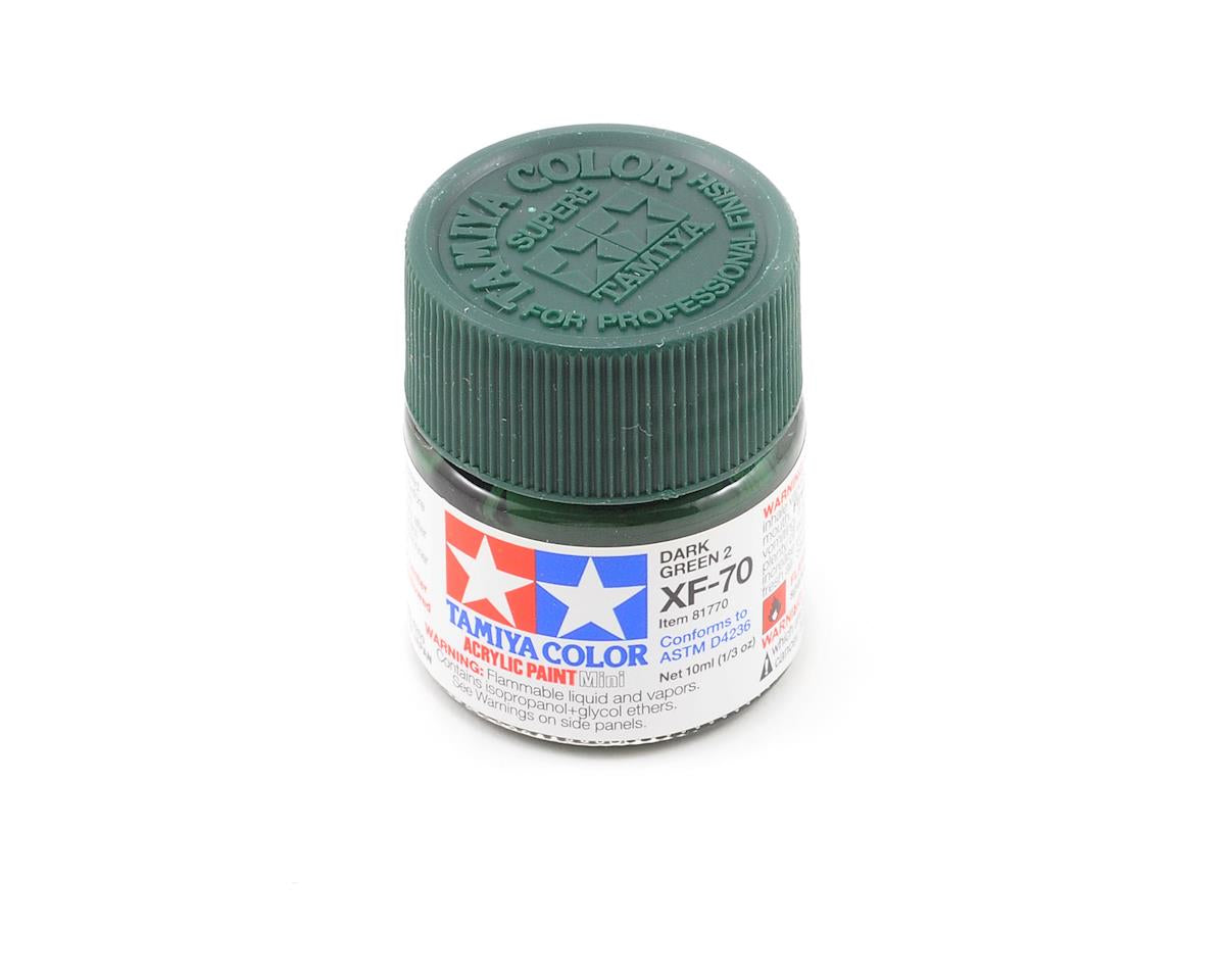 XF-70 Flat Dark Acrylic Paint 10ml Bottle (TAM81770) – Nankin Hobby