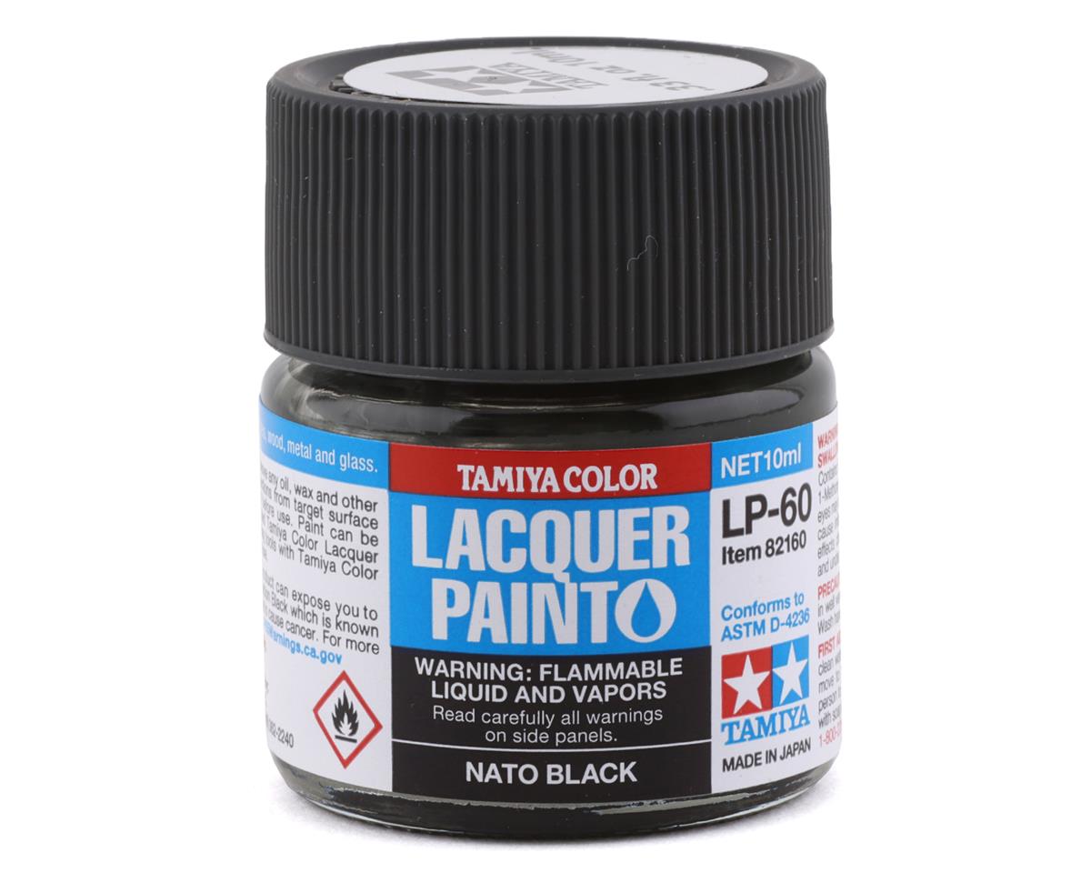 LP-60 NATO Black Lacquer Paint 10ml Bottle (TAM82160) – Nankin Hobby